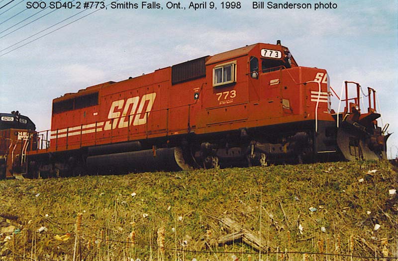 SD40-2 773